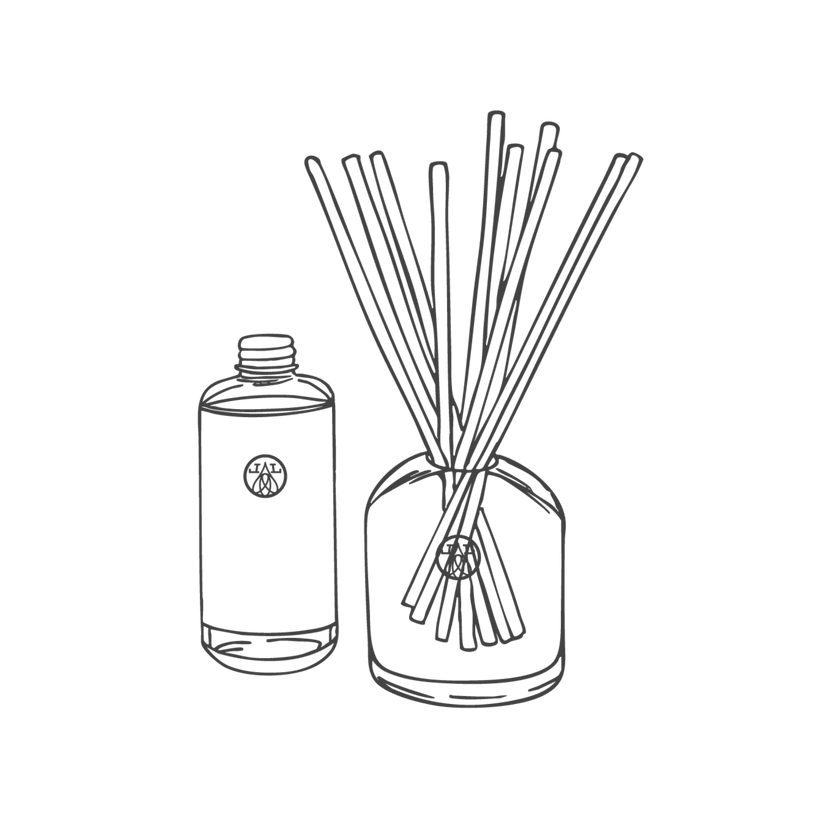 Crushed Mint Reed Diffuser Kit – LINNEA