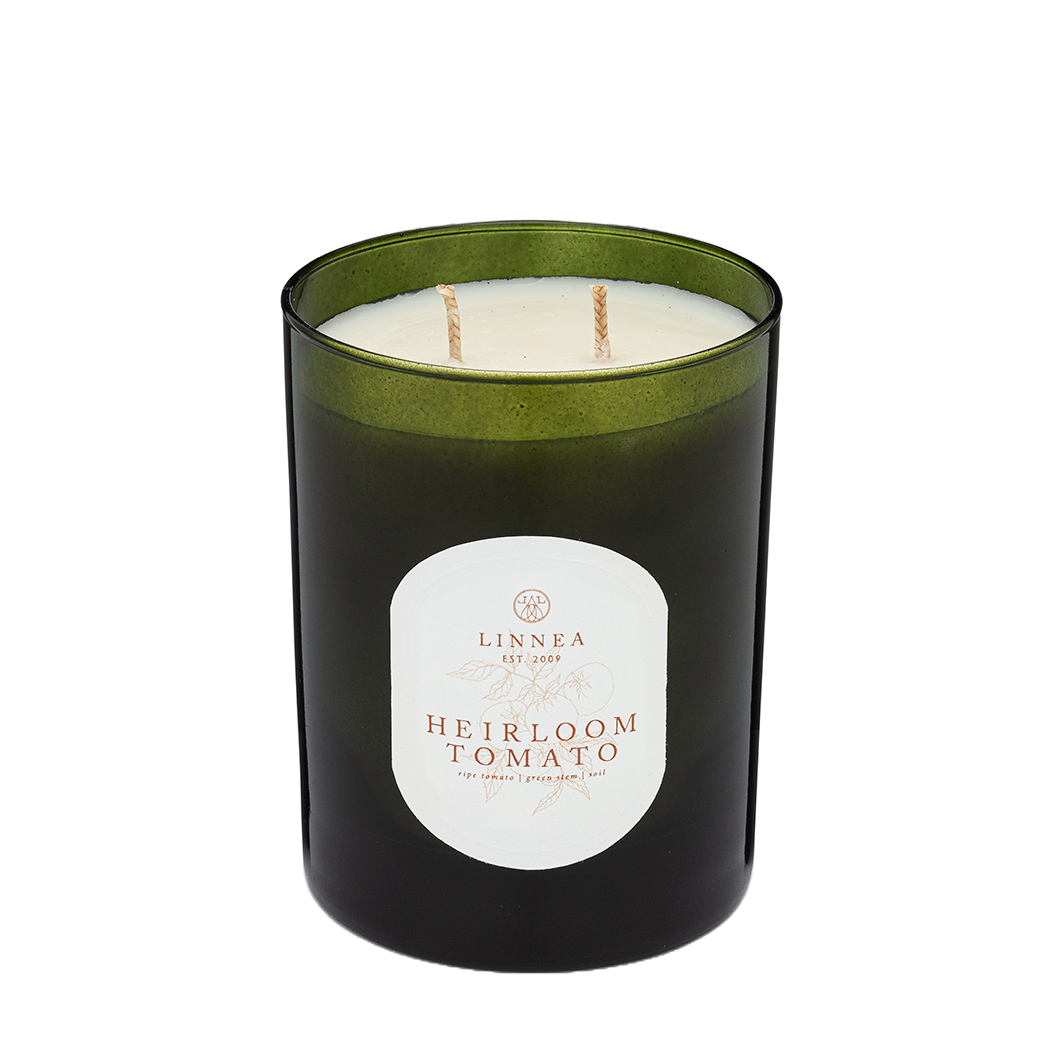 Heirloom Tomato 2-wick Candle - Handcrafted, Small Batch – LINNEA