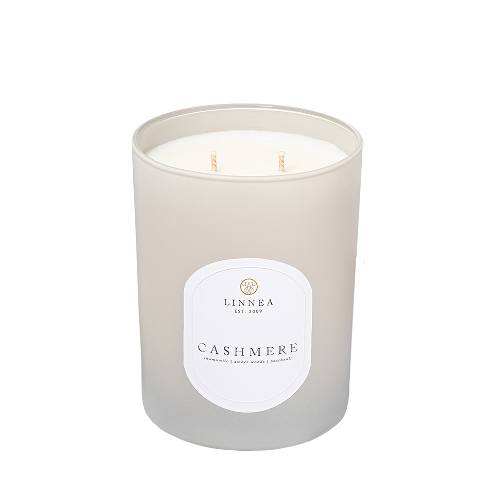 Cashmere 2-wick Candle - Our #1 Bestseller – LINNEA